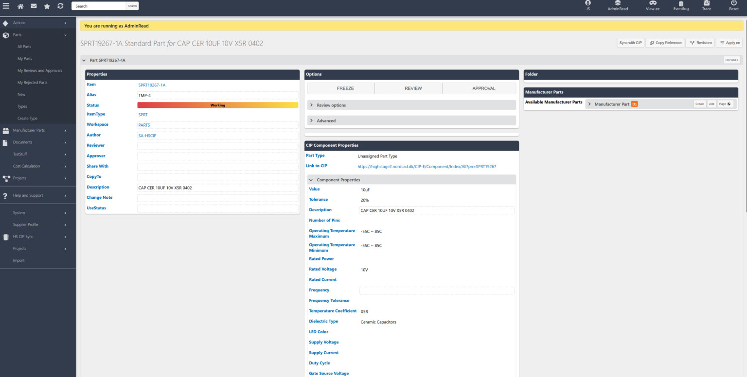 OrCAD CIP og Highstage PLM-integration - Nordcad